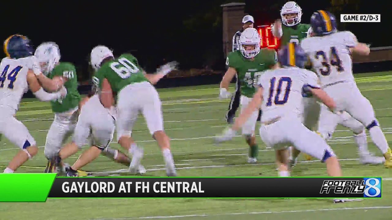 Nov. 10, 2023, Football Frenzy - Forest Hills Central vs. Gaylord - YouTube