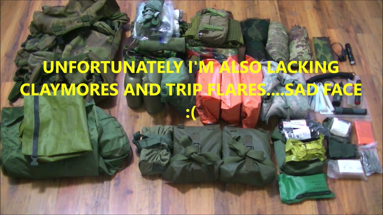 Militia LRRP Rucksack Loadout - YouTube