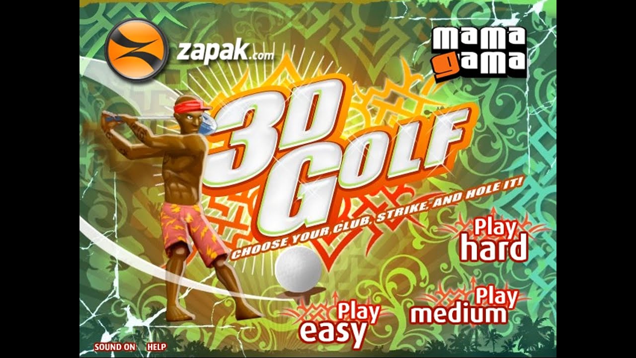 3D Golf - Full Walkthrough - YouTube