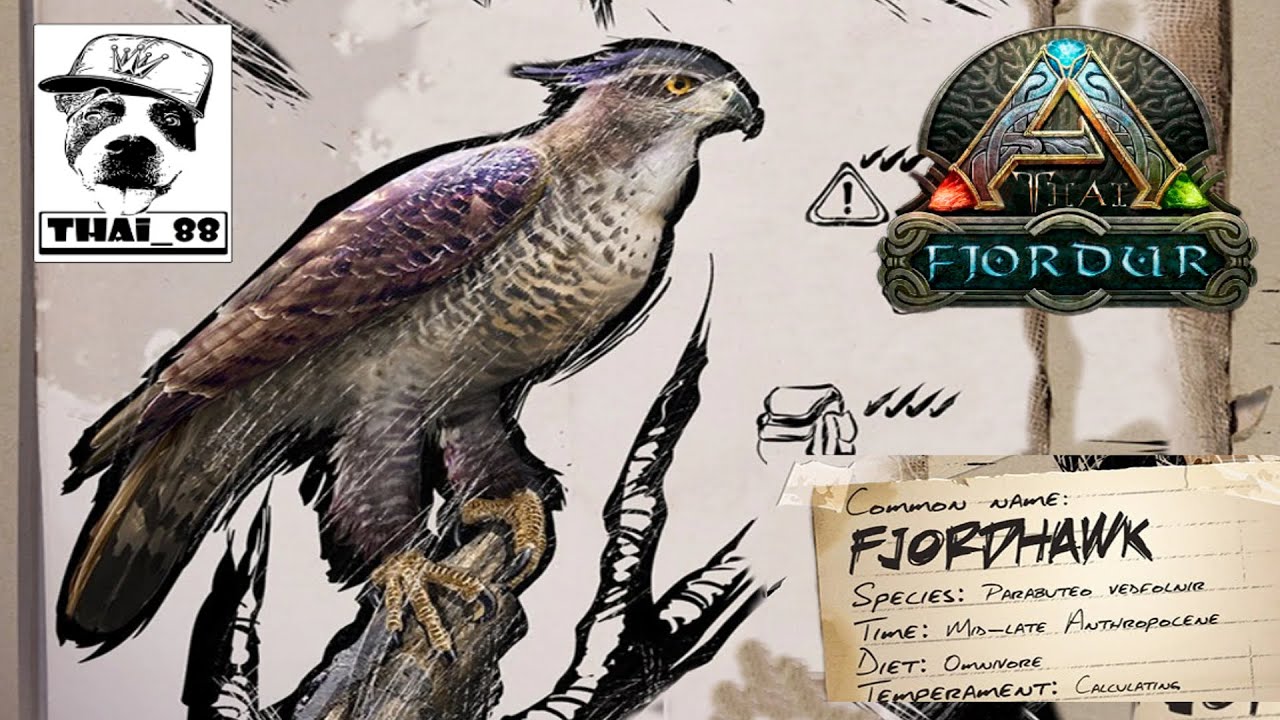 COMO TAMEAR AL FJORDHAWK *ARK FJORDUR* - YouTube