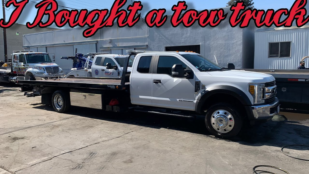 I bought my first tow truck🔥🔥🔥 - YouTube