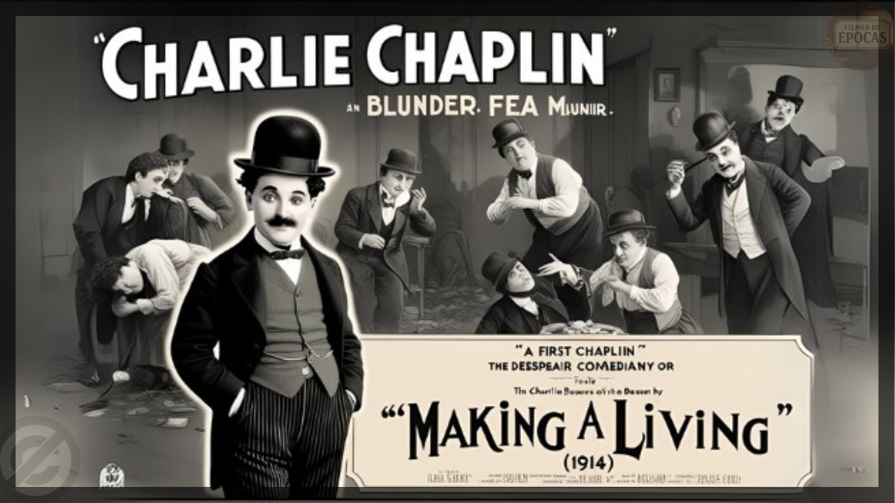 🎩💼 Making A Living (1914) | Charlie Chaplin's First Film Appearance ...