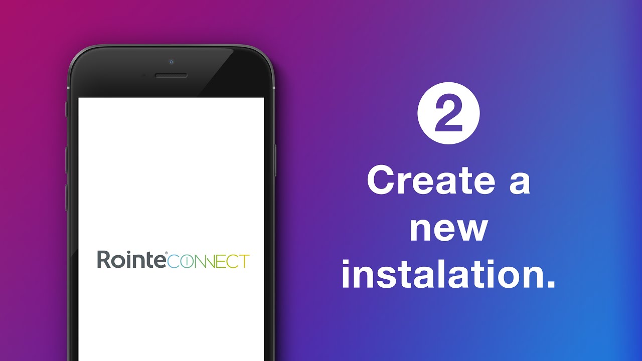 Create an installation in Rointe Connect - YouTube