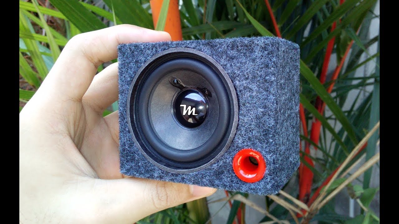 Amazing Mini Subwoofer Awesome Bass Quality - YouTube