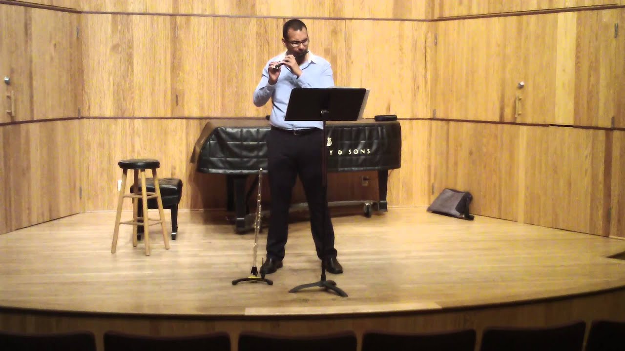 Lowell Liebermann - Piccolo Concerto - First Movement - YouTube