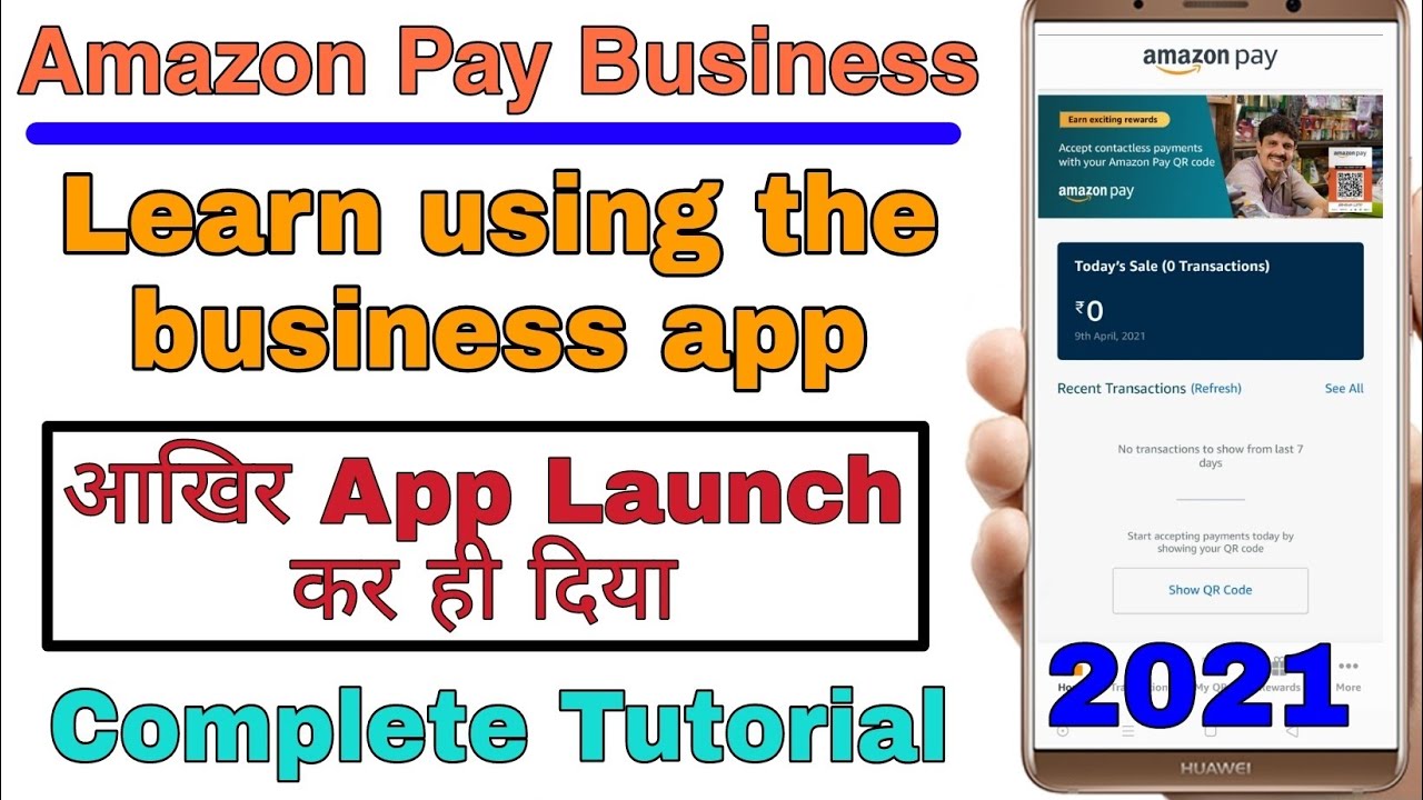 Amazon Pay business app complete tutorial || Amazon business app newly ...