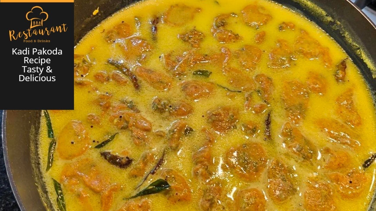 How to Make Kadi Pakoda | Kadi Pakoda Recipe | Kadi Ki Recipe | Anjus ...