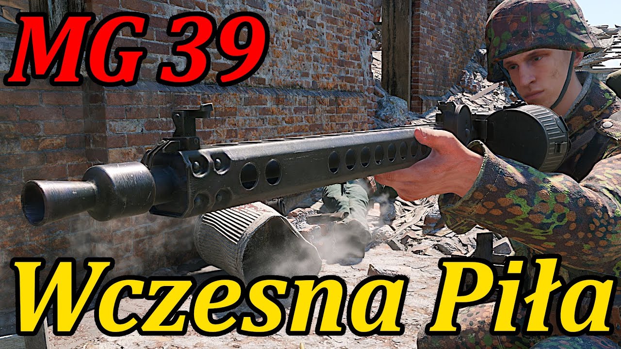 Wczesna Piła | MG 39 | 49 Pułk Jegrów | Enlisted - YouTube
