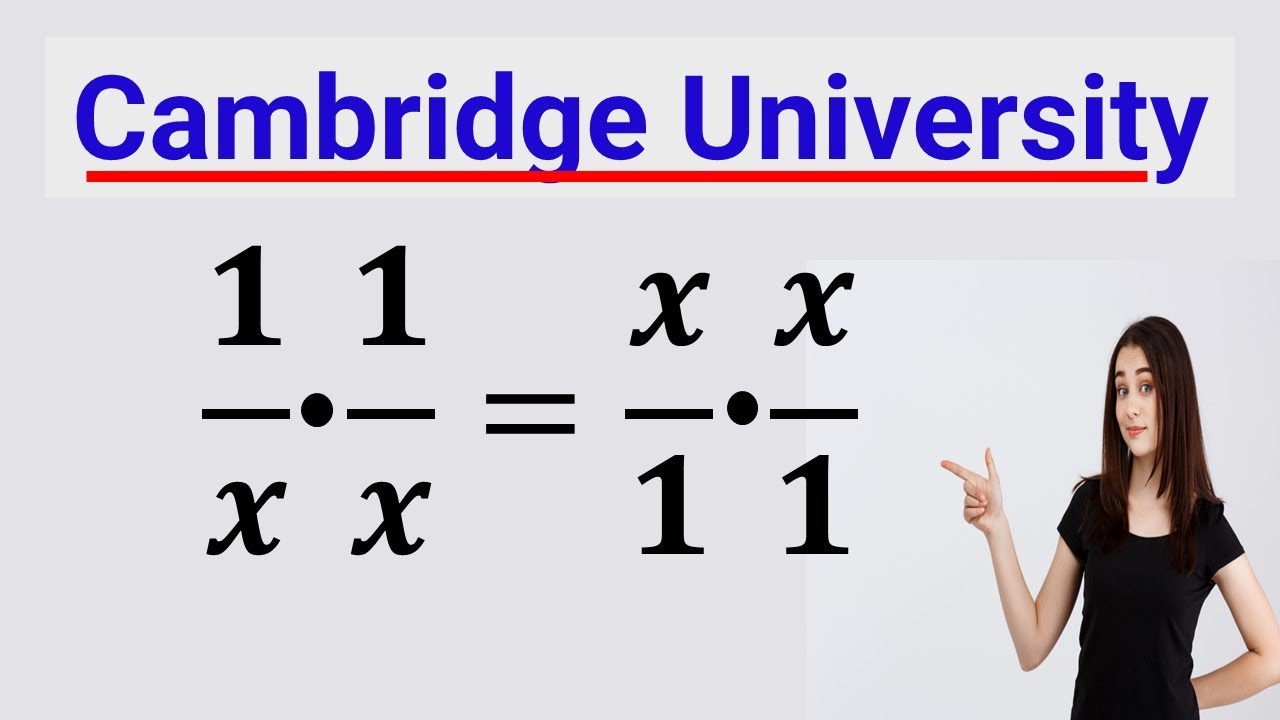 A very tricky Cambridge University Admission Algebra Exam | Entrance ...