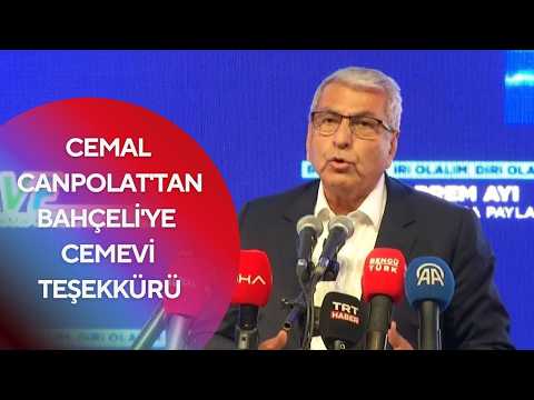 Cemal Canpolat'tan Bahçeli'ye Cemevi teşekkürü