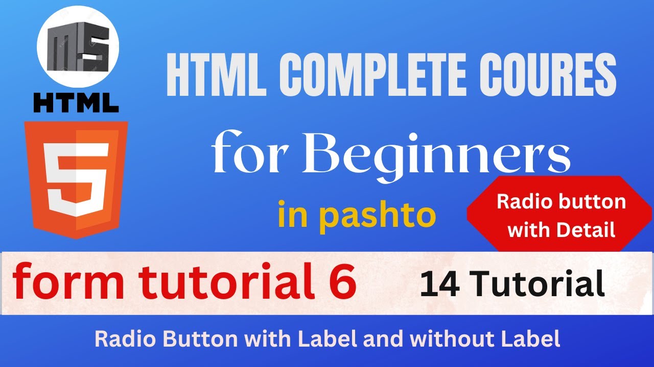 how to apply radio button on web page | radio button with label and ...