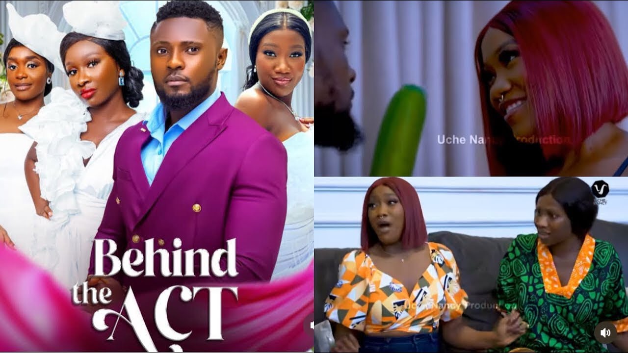 New SONIA UCHE, CHINENNYE NNEBE & MAURICE SAM Movie BEHIND THE ACT ...