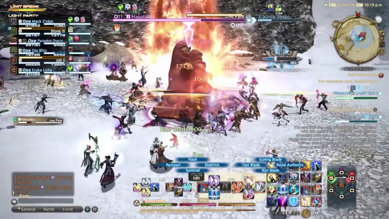 final fantasy xiv hakutaku eureka pagos notorious monster (^_^) paladin ...