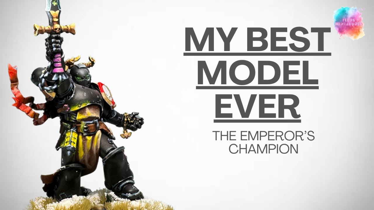 My best model ever!!! The Emperor's Champion - YouTube