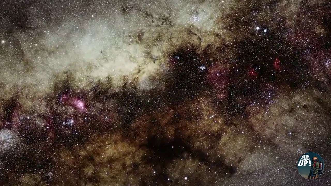Zooming into Milky Way's Great Rift - YouTube