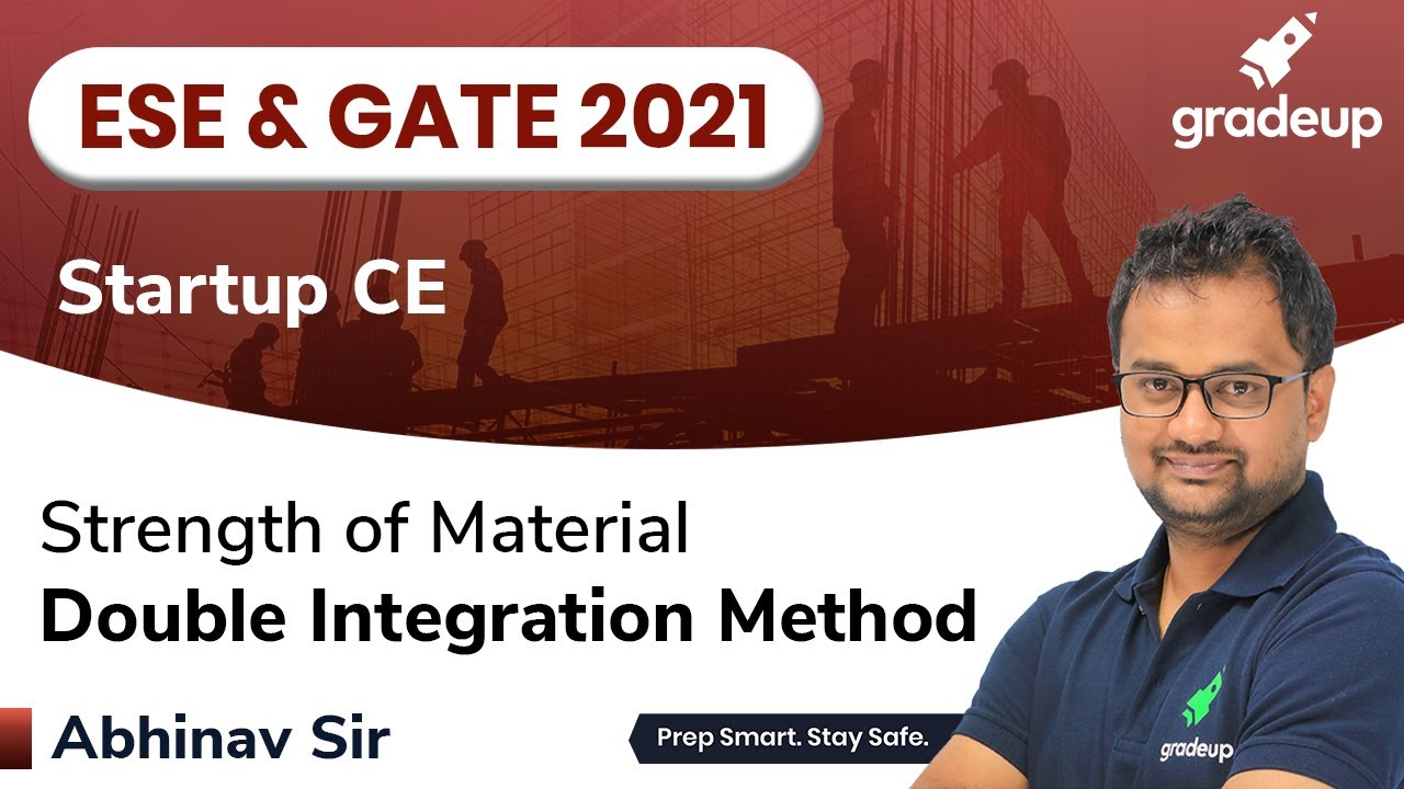 Double Integration Method | SOM | ESE and GATE 2021 | Abhinav Sir ...