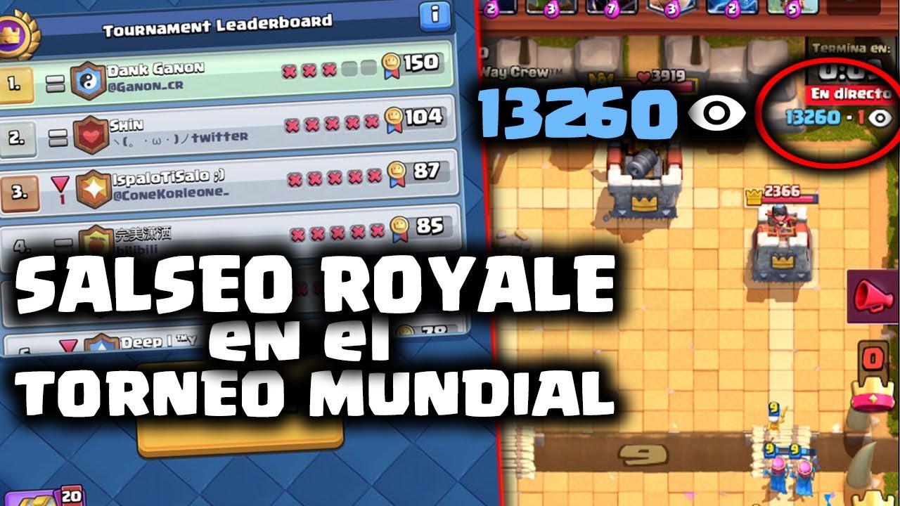 SALSEO ROYALE: PROBLEMAS CON EL GANADOR DEL TORNEO MUNDIAL ...