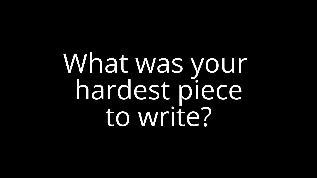 Interview with Austin B. Hahn (2017) - YouTube