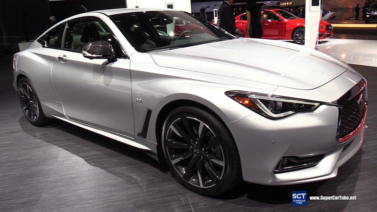 2017 Infiniti Q60 3.0t AWD - Exterior and Interior Walkaround - 2017 ...