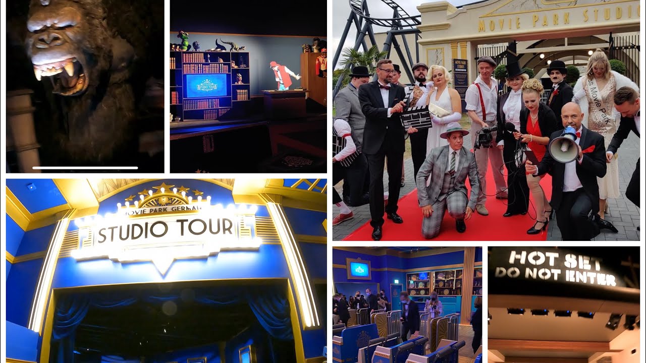 Movie Park Studio Tour – onride + Wartebereich + PreShow & Station ...