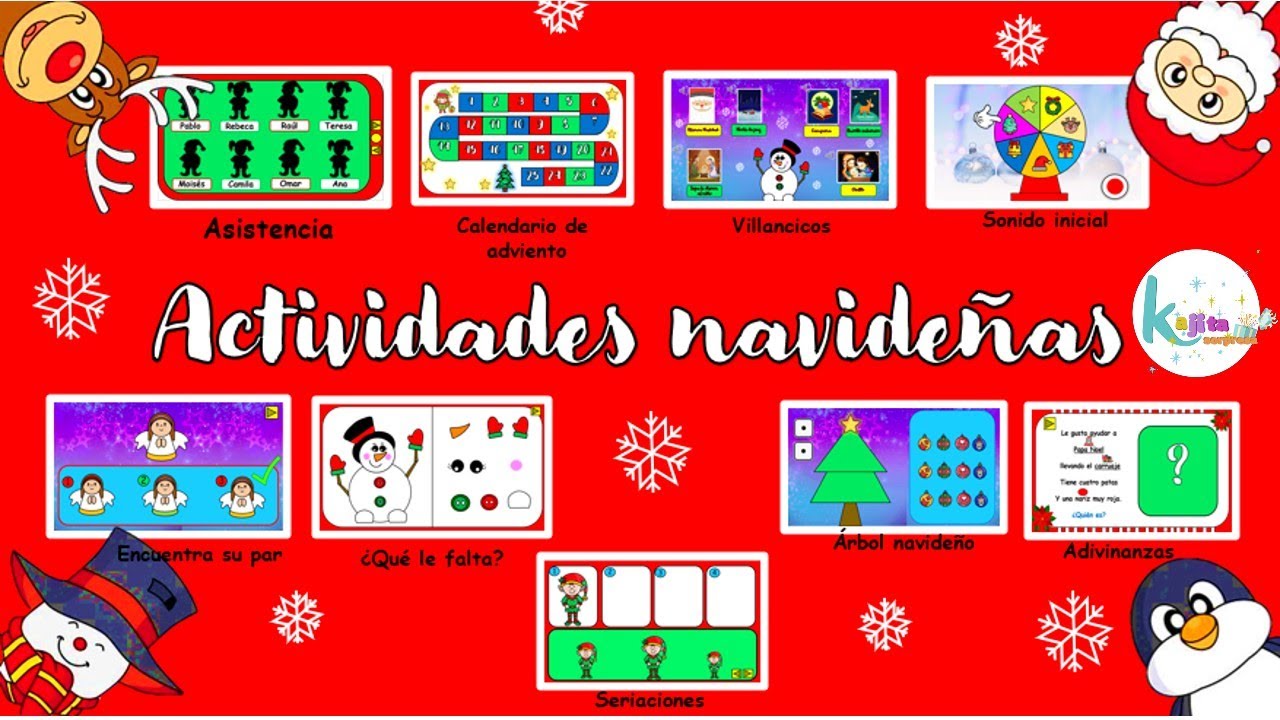 Juegos navideños en POWER POINT - YouTube