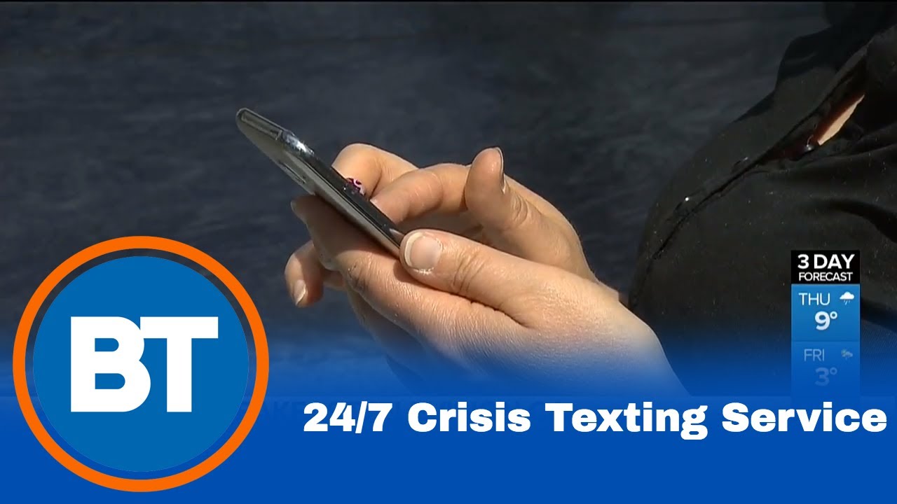 Kids Help Phone introducing a new 24/7 crisis texting service - YouTube