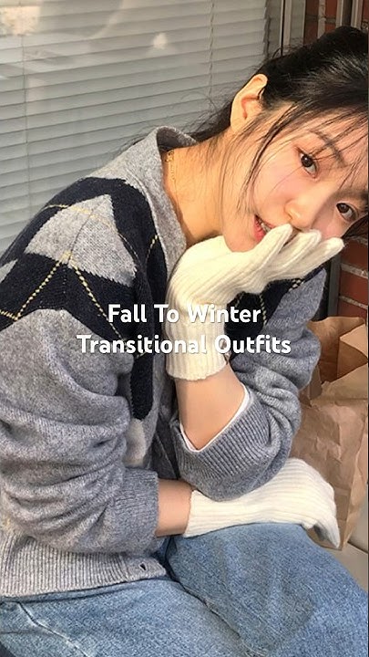 Fall To Winter Transitional Looks #fashion - YouTube