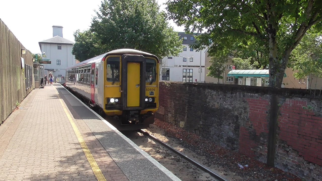 Cardiff Bay Railway Station - Thursday 10th August 2023 - YouTube