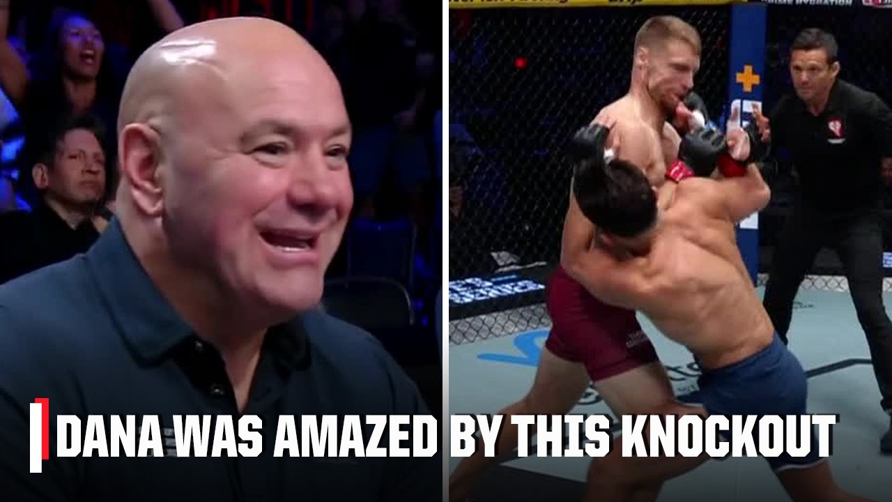 Dana White amazed by Jean-Paul Lebosnoyani's KO vs. Jack Congdon | Dana ...