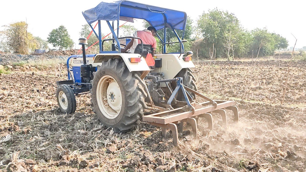 How To Drive Tractor in Farm for Soil Brok (Nagar ) Tractor se Kheto ka ...