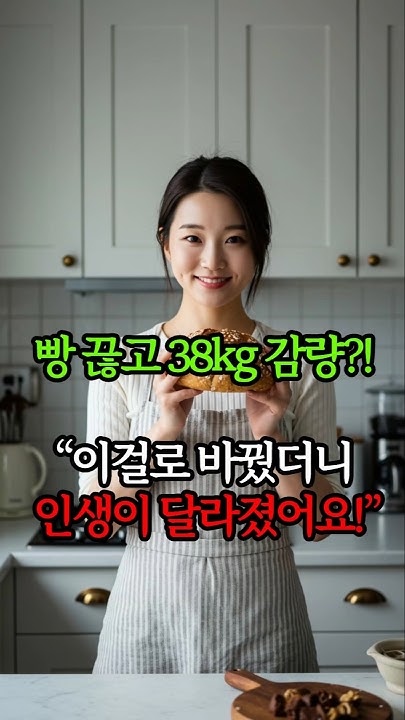38kg 감량한 여성의 반전 식습관…빵 대신 먹은 이것?! #음식 #다이어트 #햄버거 - YouTube