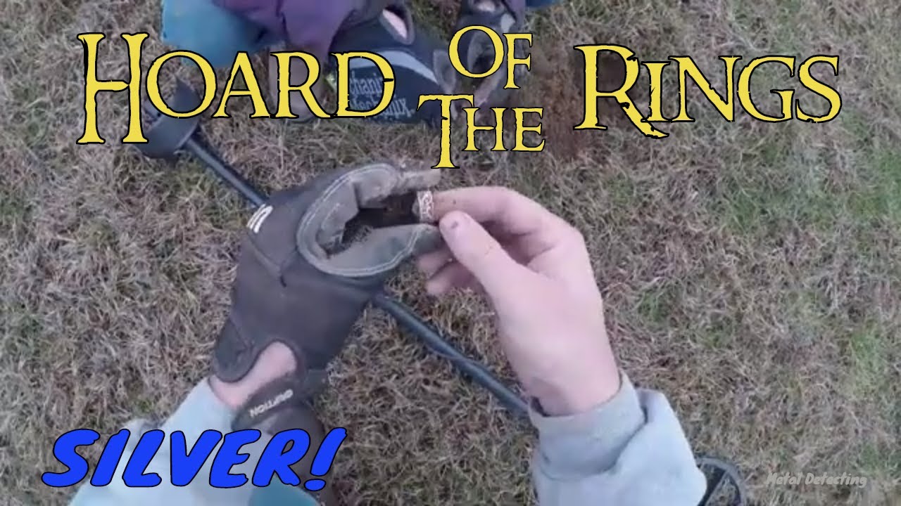 Metal Detecting 8 Silver Rings and Counting! - YouTube