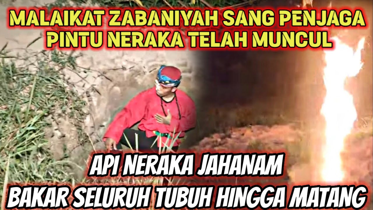 DILAKNAT OLEH ALLAH..!!API NERAKA JAHANAM MATANGKAN DAGING PENGIKUT ...