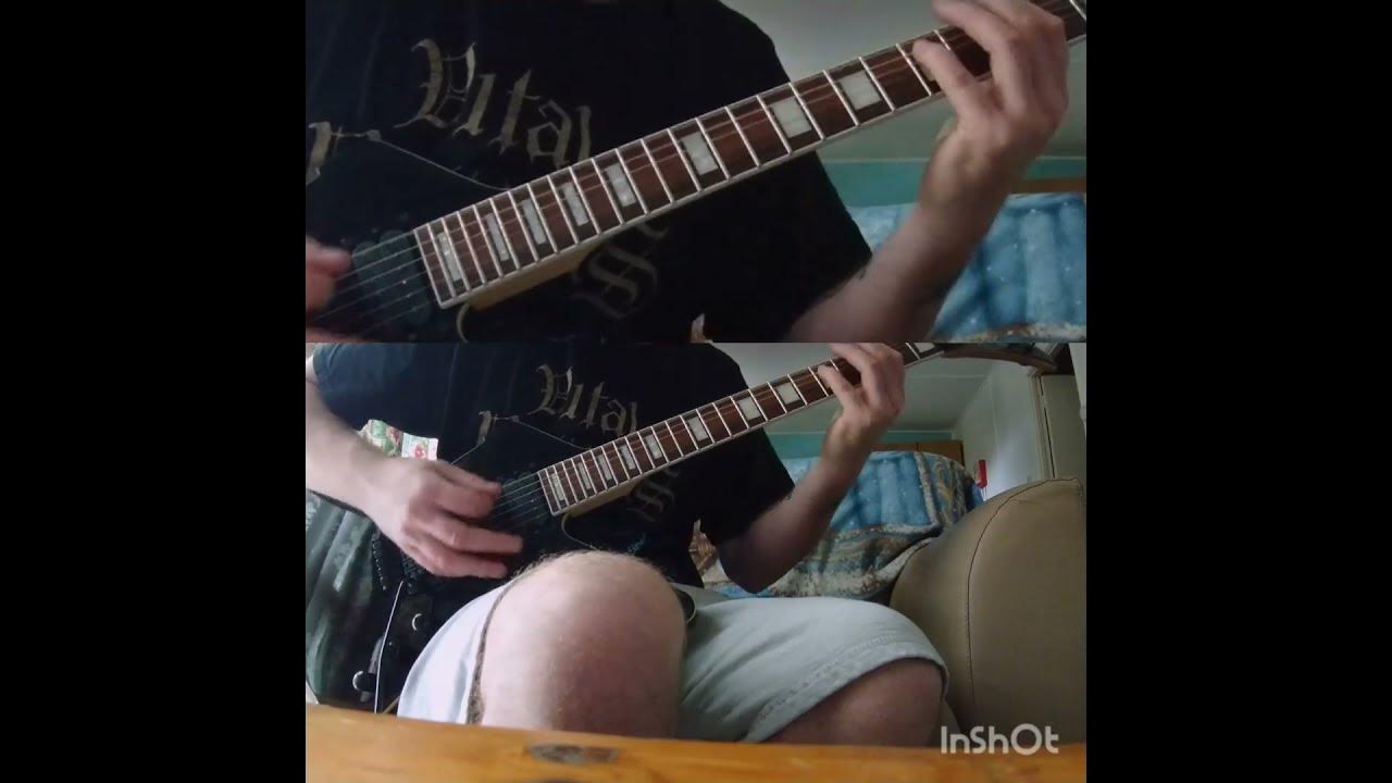 Pantera Mouth For War Guitar Solo Cover - YouTube