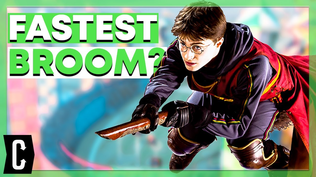 Harry Potter Riding Firebolt