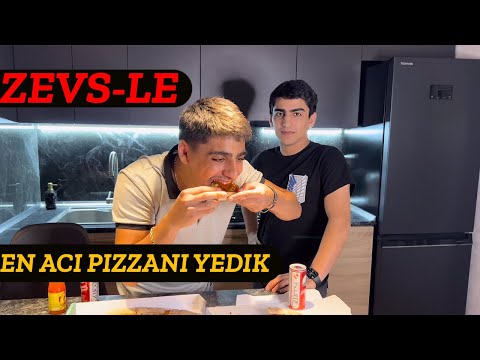 ZEVSLƏ DÜNYANIN ƏN ACI PIZZASINI YEDİK @Zevs @ConiTube
