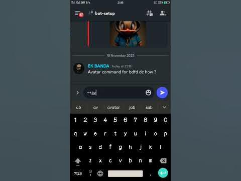how to check avatar of user command for bdfd dc - YouTube