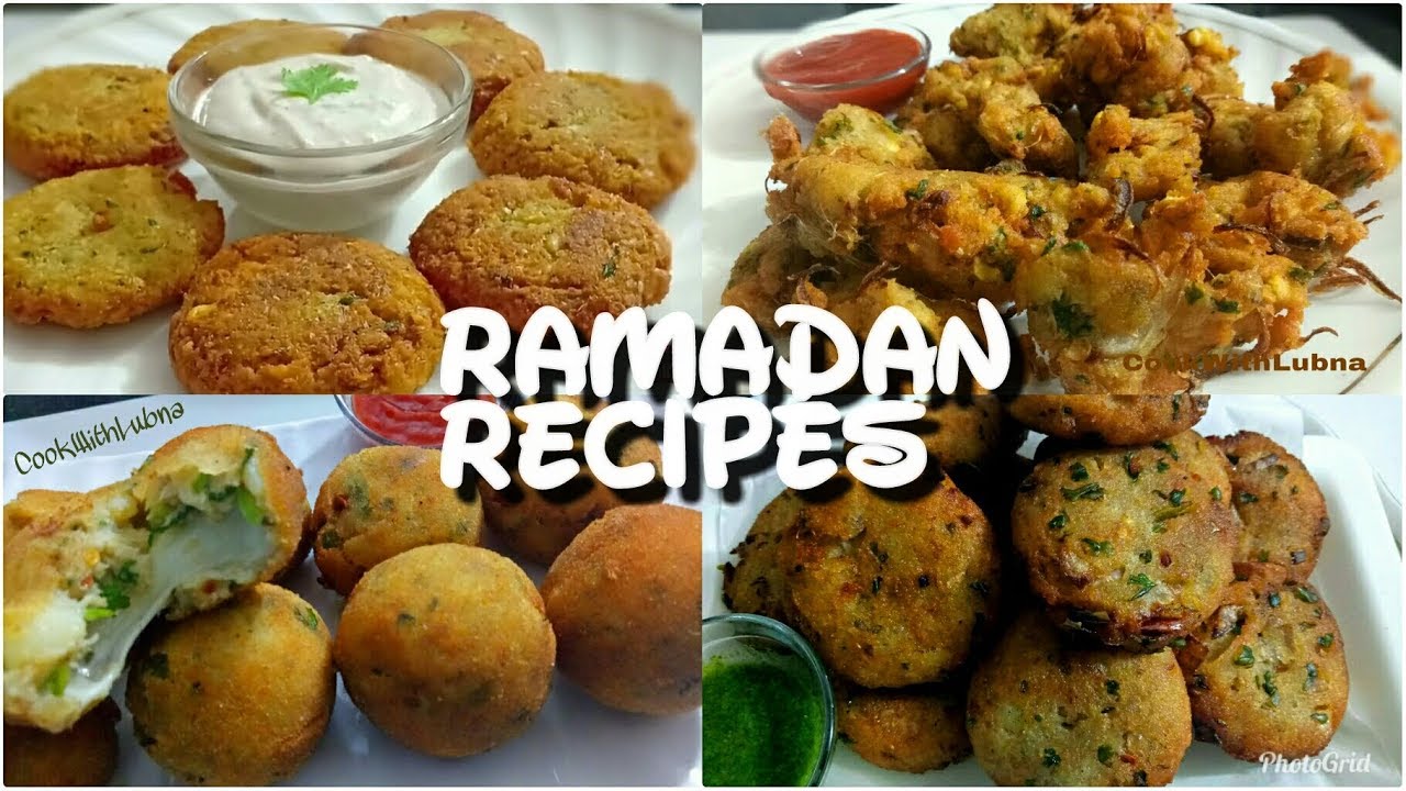 4 Iftar Special recipes | Must Try Recipes In Ramadan | Snacks - YouTube