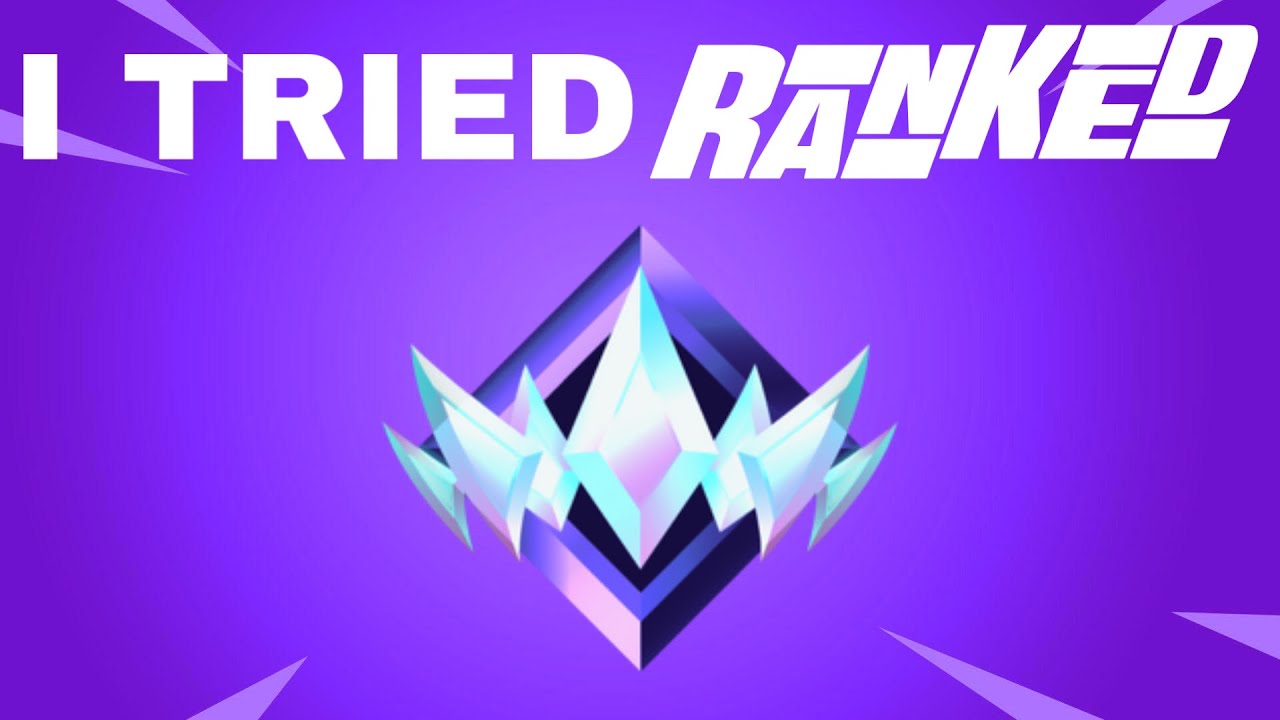 Trying Fortnite Ranked For The First Time! - YouTube