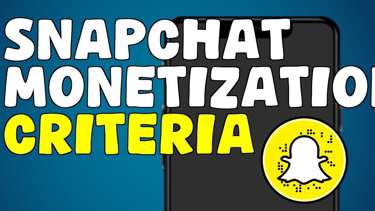 snapchat monetization criteria... Quick Walkthrough (FEB 2025) - YouTube