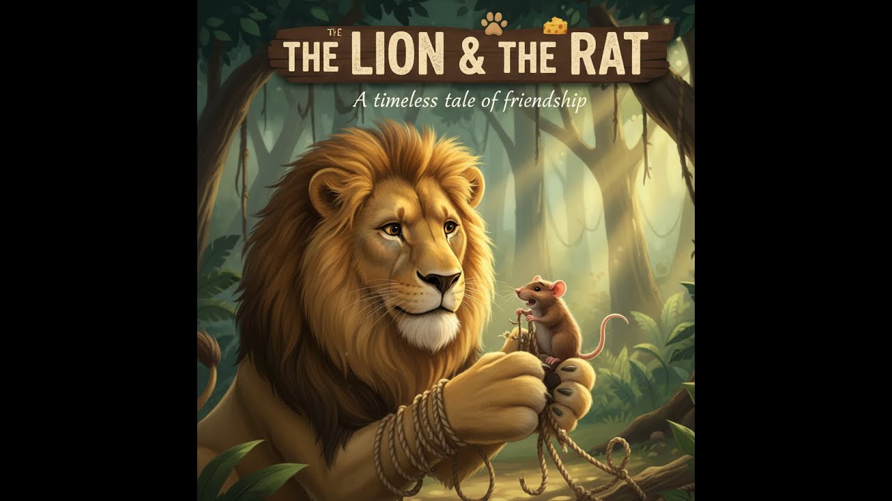 The lion and Rat story - YouTube
