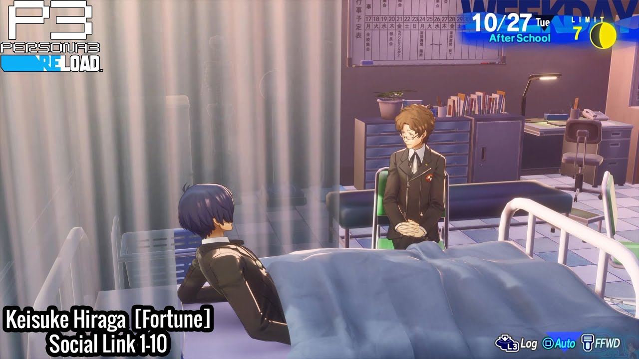 Persona 3: Reload | Keisuke Hiraga [Fortune] Social Link 1-10 - YouTube