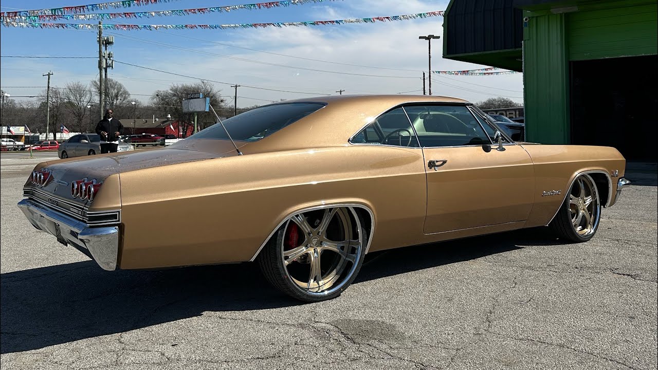 1964 Impala SS on Corleone forged wheels - YouTube