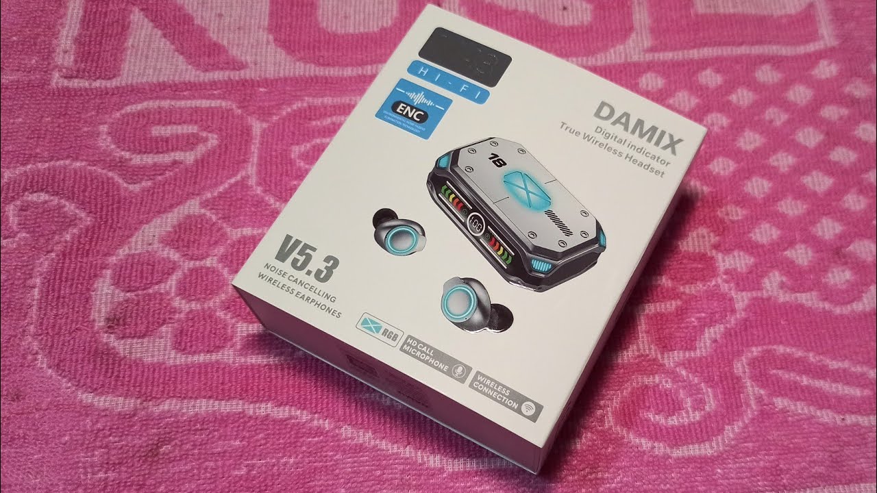 M41 Earbuds ll Damix V5.3 true wireless ll - YouTube