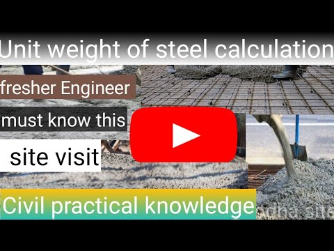 Calculation of unit weight of steel bar? calculation of weight per m ...