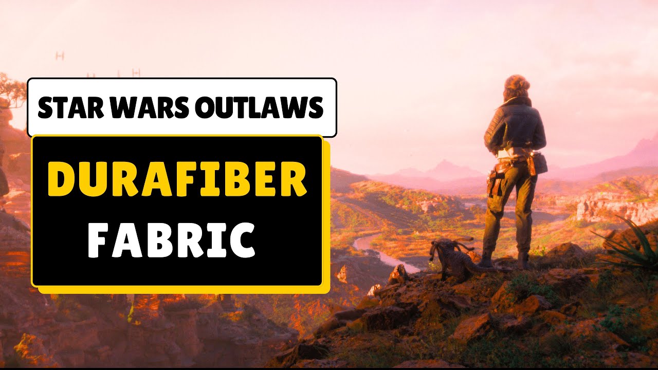 Star Wars Outlaws - How to get Durafiber Fabric - YouTube