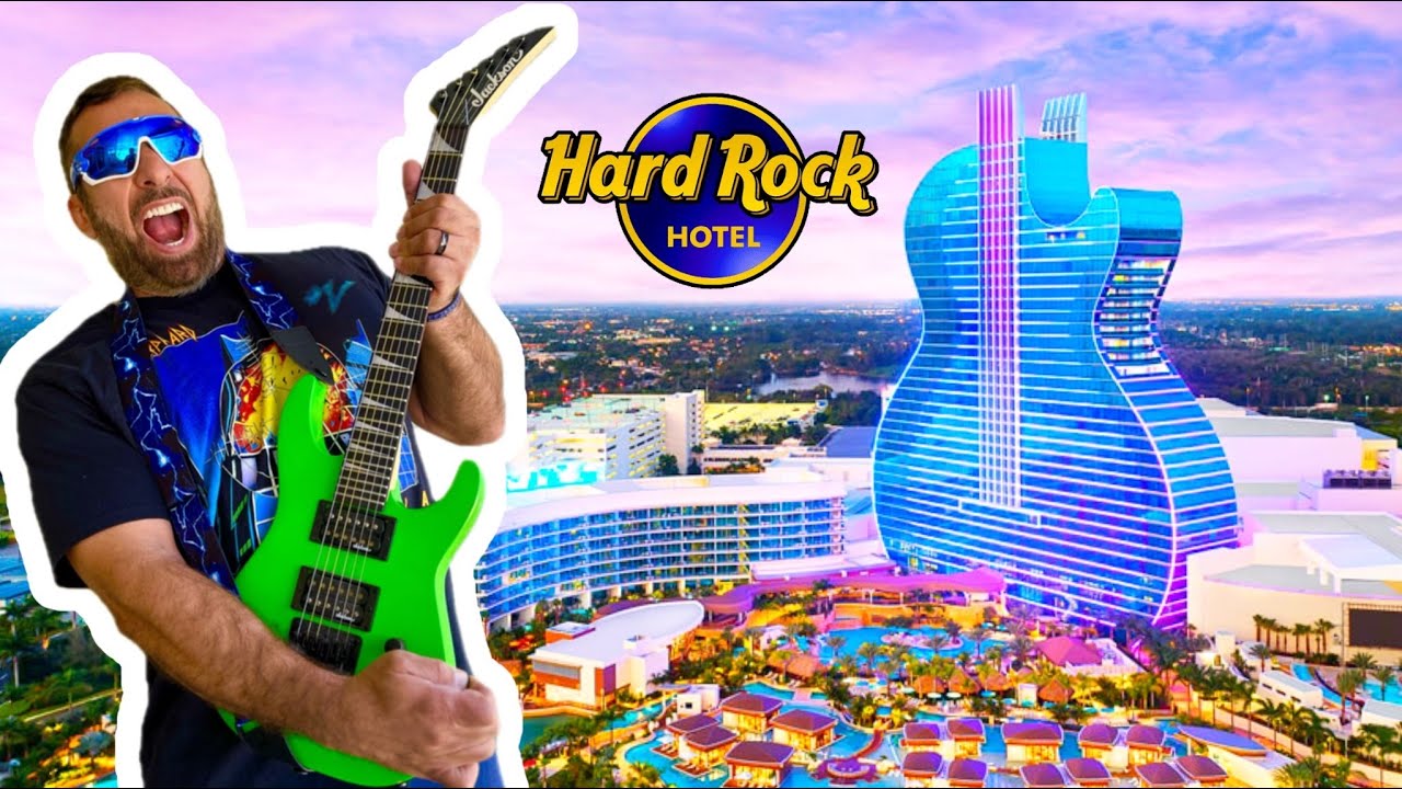 HARD ROCK Hotel & Casino: WORLD’S ONLY GUITAR SHAPED BUILDING in ...