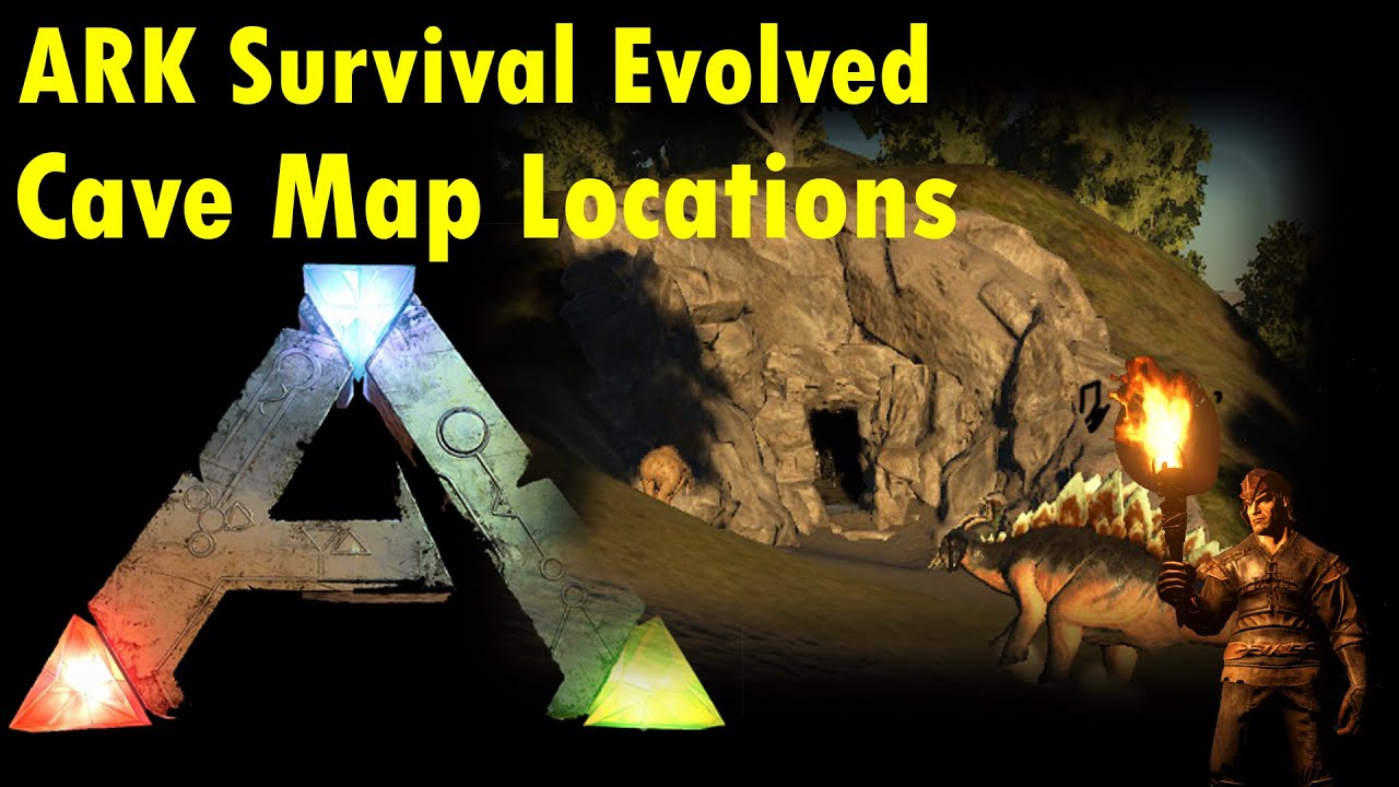 ARK Survival Evoled | Cave Locations - YouTube