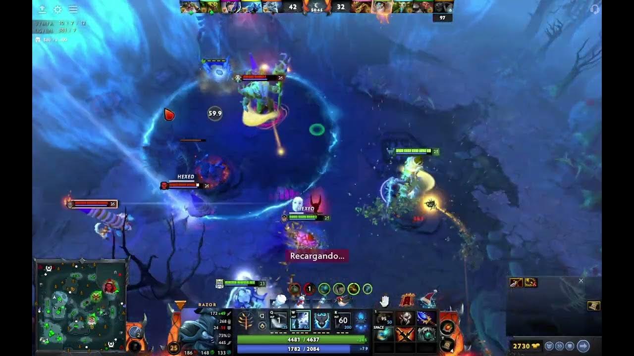 sniper con 2 divines y zeus kk me cagan el dota, nos hacen voltis y le enseño como jugar zeus ...