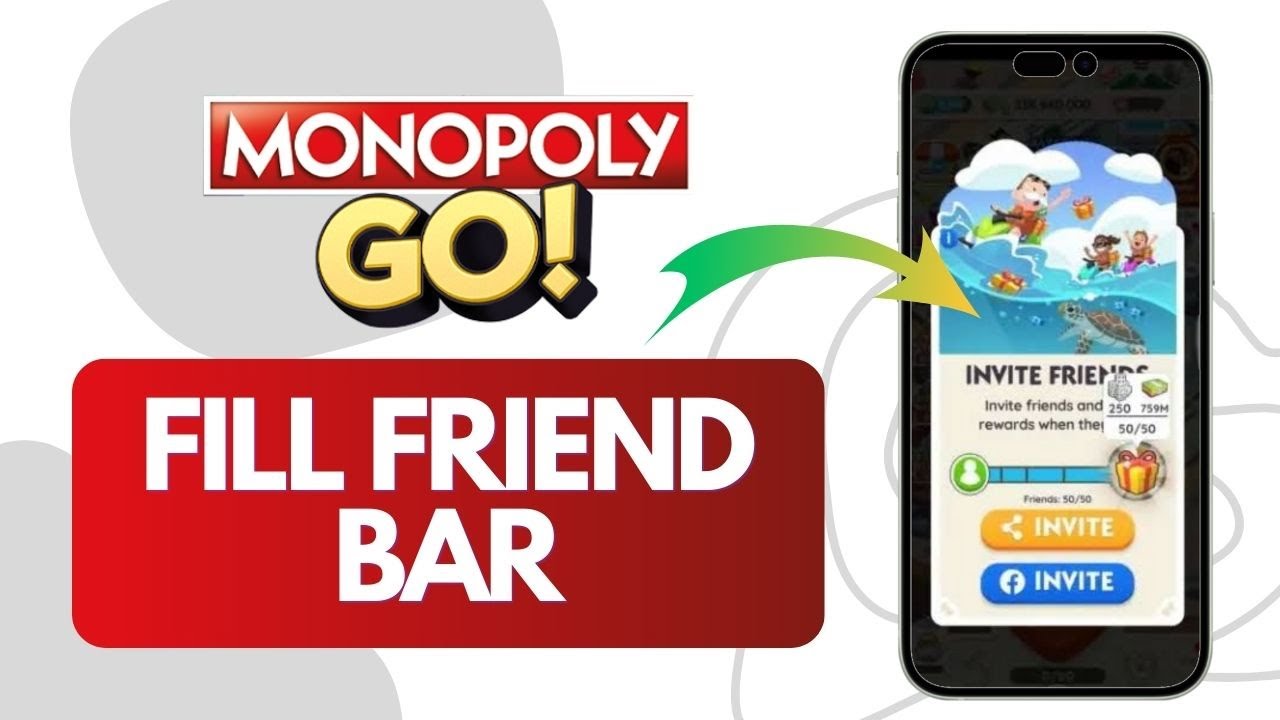 How to Fill Friend Bar on Monopoly GO (Gaming Tips) - YouTube